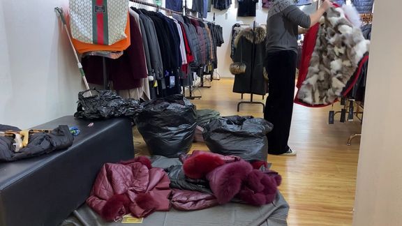 小羊店里新到一批库存皮草,皮羽绒派克服皮毛一体都有