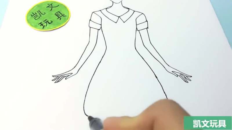 精灵梦叶罗丽陈思思简笔画,画法详细简单,一起来画吧