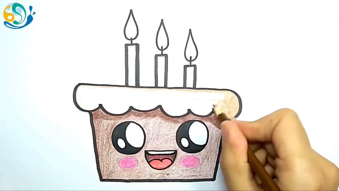 教大家怎样画可爱的蛋糕