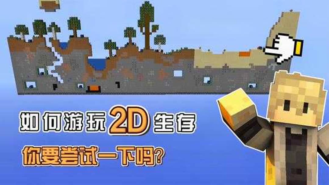 我的世界:当世界变成2D的该如何生存?p1