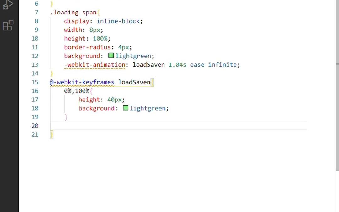 css每日一练-加载动画