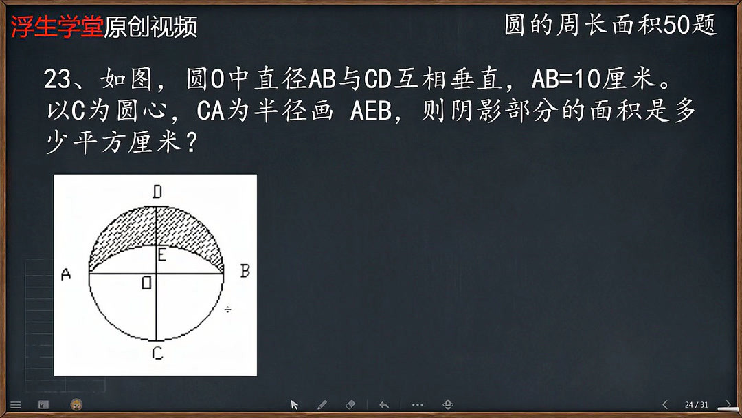 思路决定出路,不要把自己陷入困境 六年级圆的周长和面积23-24