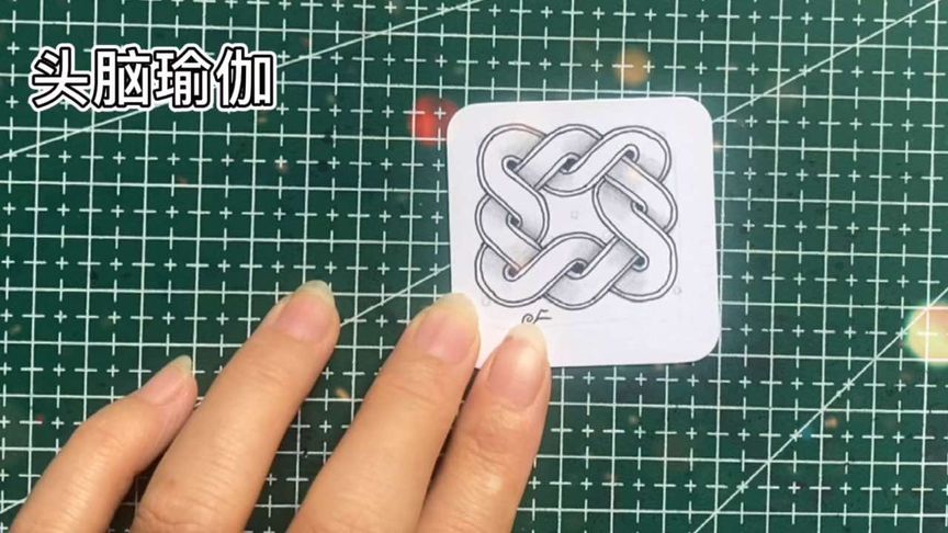 #解压禅绕画#一起画画吧!深刻感受到禅绕画里缠绕的真谛有没有?