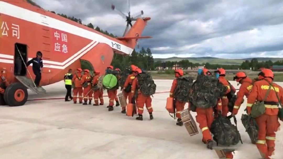 盼平安!大兴安岭突发两起雷击火 消防投入240余人前往扑救