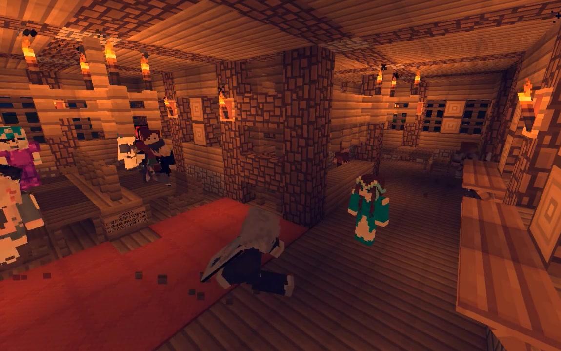 [我的世界]风暴序章宣传片:大型职业副本组队一起打腐竹!