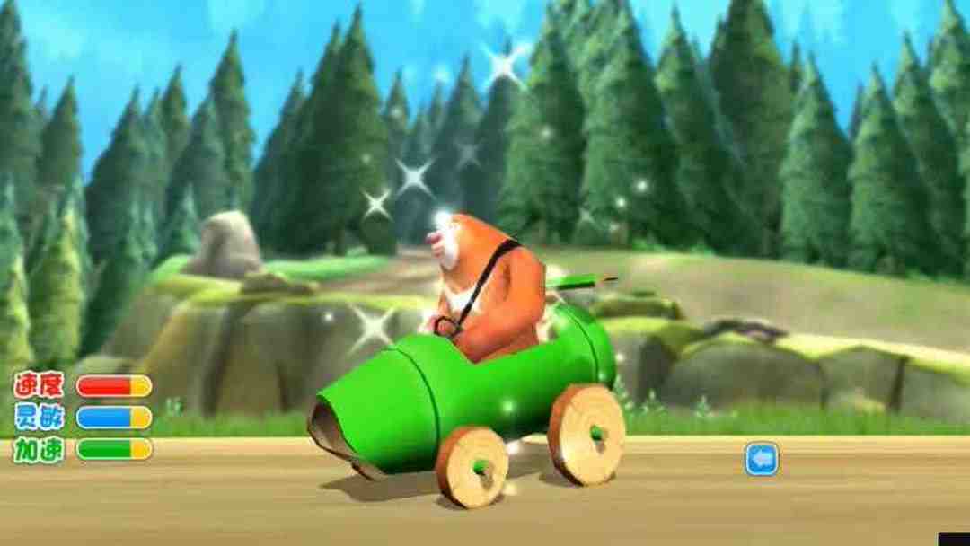 【朵朵】熊出没卡丁车小游戏