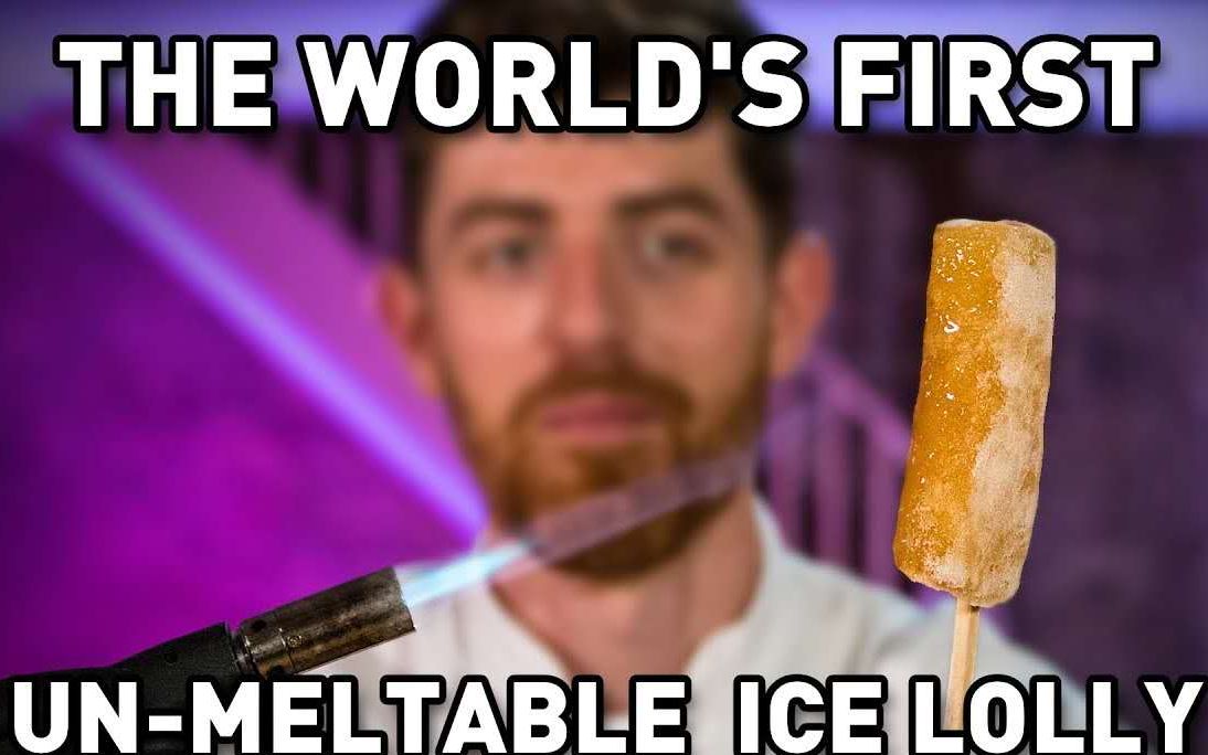 【中字】世界首支不会融化的棒冰测评-SORTEDfood
