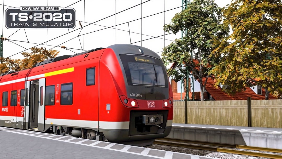 火车模拟2020 - 纽伦堡-雷根斯堡:从东南到西北 电牌混乱的BR440