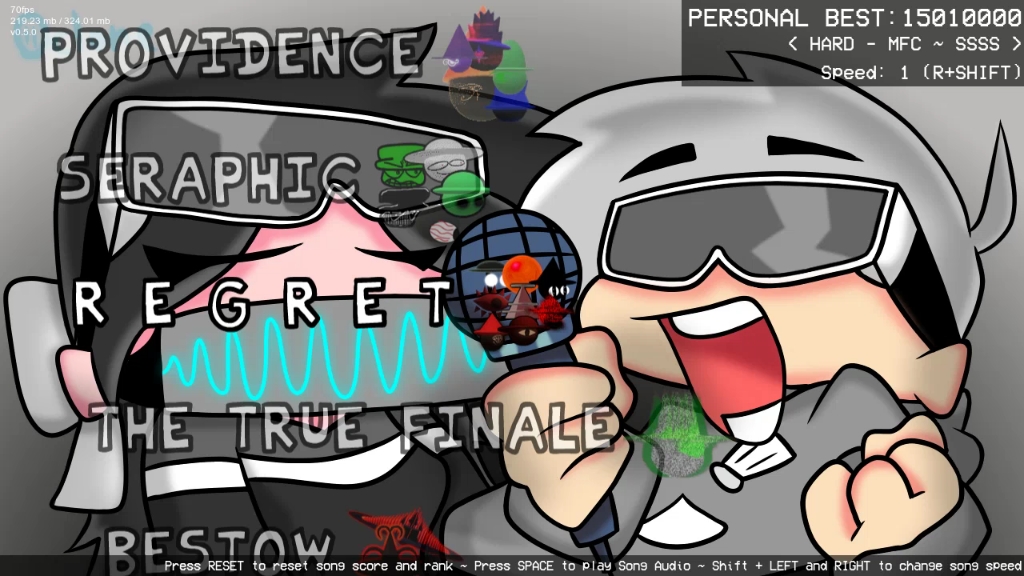 R E G R E T 23k加强 和新隐藏角色测试