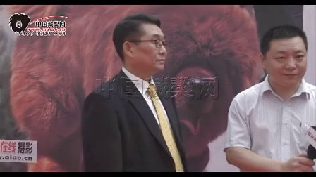 中国藏獒网2012年度藏獒发展大会央视专访韩国友人金奎石先生