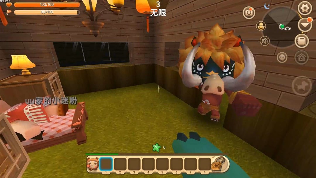 迷你世界:粗心的妮妮睡觉不锁门,看我怎么报复你!