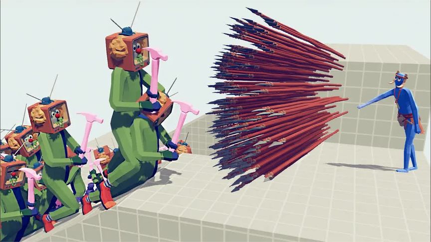 全面战争模拟器:搞笑模组,鬼畜小丑大军VS快速神之兵种!