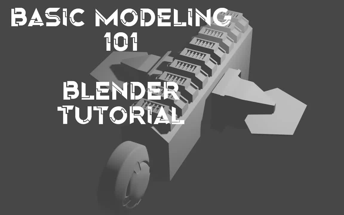 iBlender中文版插件 基本建模101 - Blender教程 教程Blender插件