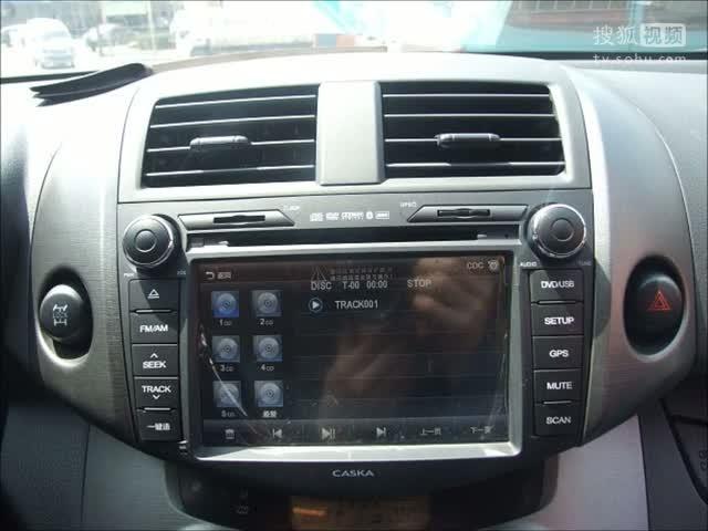 昆明安装卡仕达领航丰田RAV4DVD导航