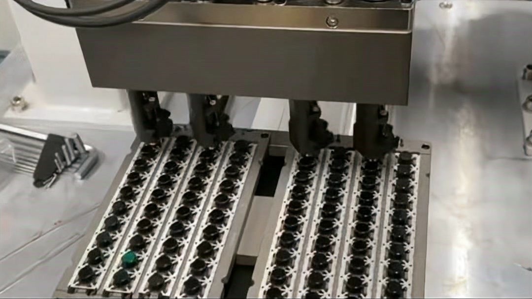 电感自动绕线机,3000个/h自动绕线适用于多款电感产品!