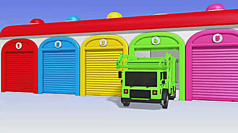 亮亮玩具视频 出奇蛋奇趣蛋宝宝学习颜色 汽车垃圾车工程车动画学...