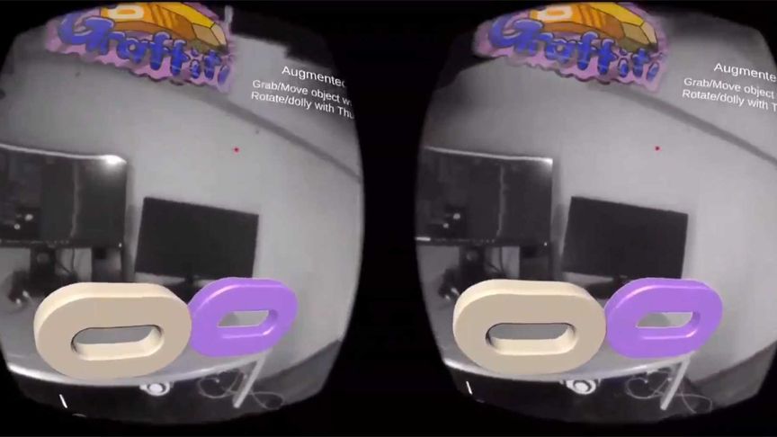 在VR眼镜Oculus中现在竟能体验AR效果啦,这波梦幻联动可太秀了