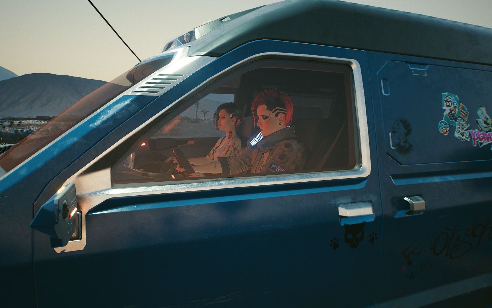 Cyberpunk2077如何坐上Judy的面包车