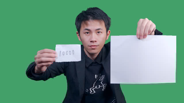 在纸上一笔不断情况下,写下数字10000?骗过很多大学生