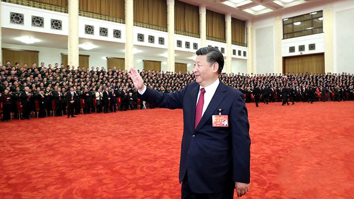 「独家V观」2700多人如何拍合影?来看十九大代表的“全家福”