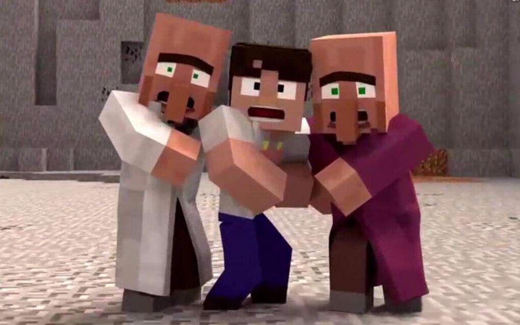 【青之巅】我的世界搞笑动画:恼人的村民22期【中文字幕】