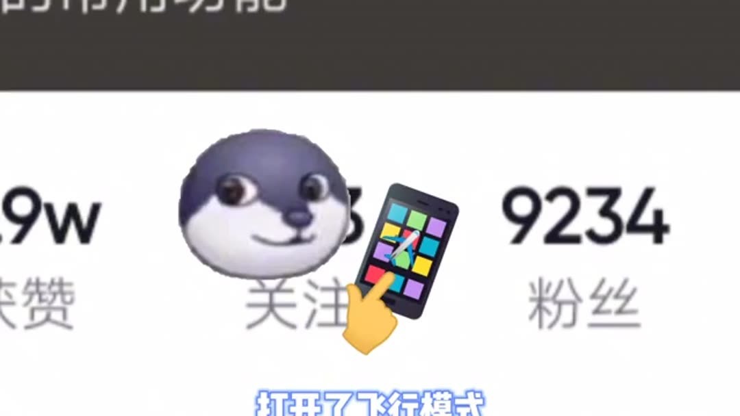 手机都有一个飞行模式关注我每天更新搞笑视频#搞笑 #希望能火