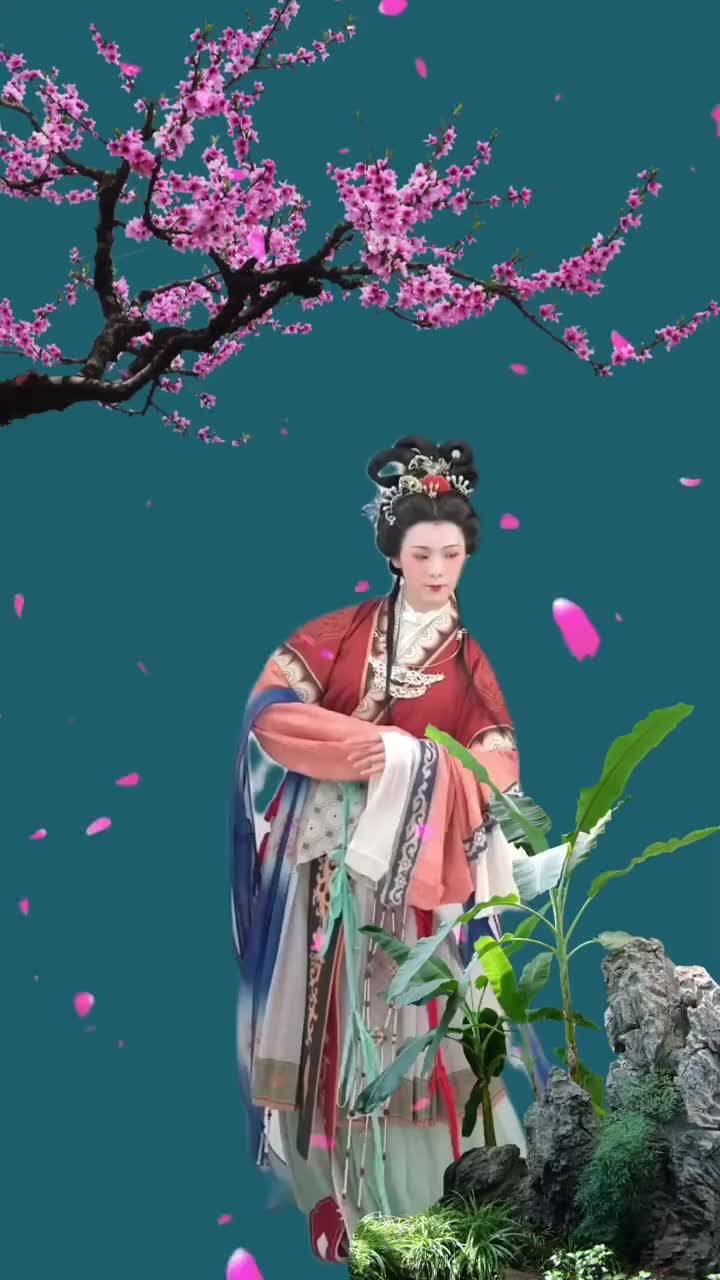 古风桃花源模板做好了!喜欢的去试试吧