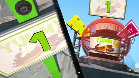 儿童动画:大熊打篮球,简直太厉害了,他投篮的姿势你想起来了谁