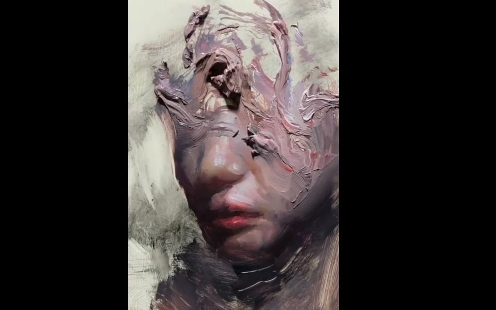 国外印象派油画绘画过程,都是干货。真正的高级灰颜色有没有,还在为...