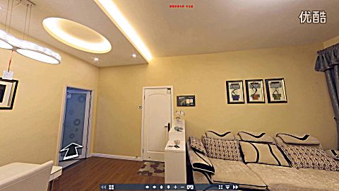 360度全景观看装修效果图 利用VR眼镜观看效果更佳