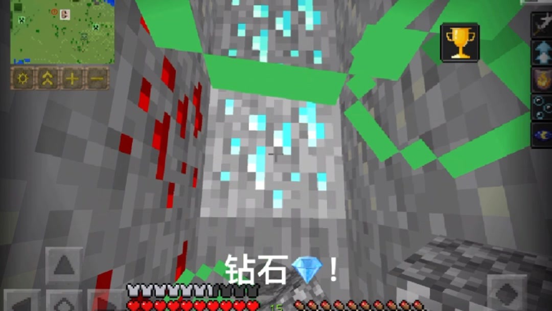 我的世界1.16纯生存第10期:我用连锁挖矿模组高效挖矿,半个小时挖...