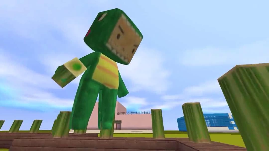 迷你世界奇趣:小伙伴自己画的迷斯拉皮肤,看起来和真的一样!