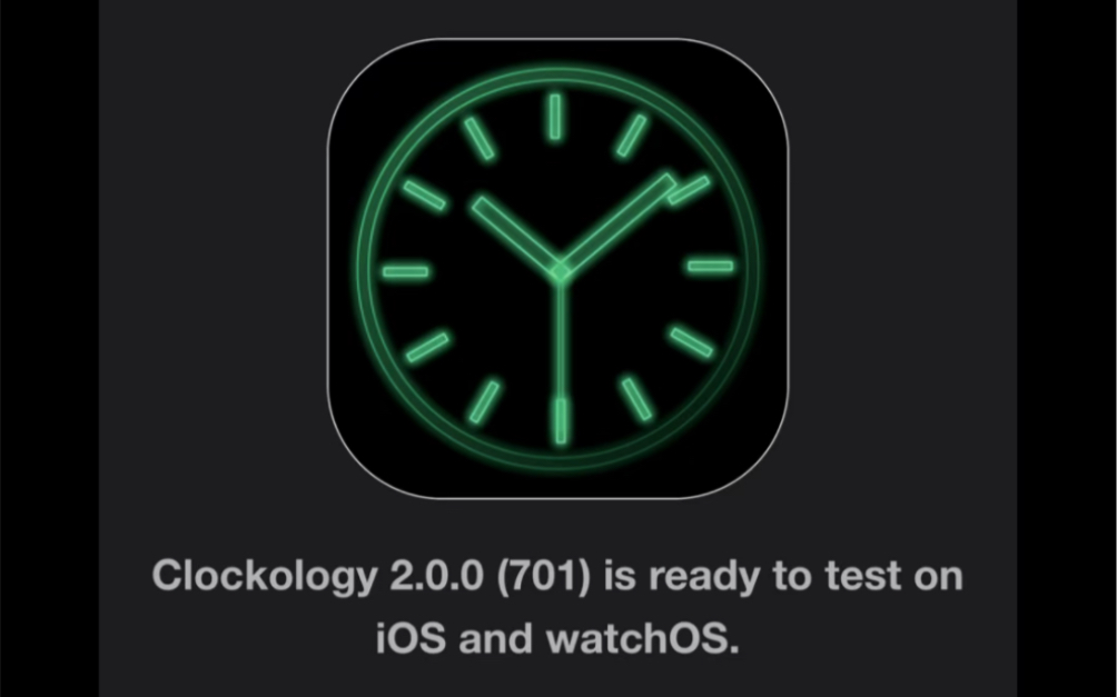 clockology常亮版本即将更新