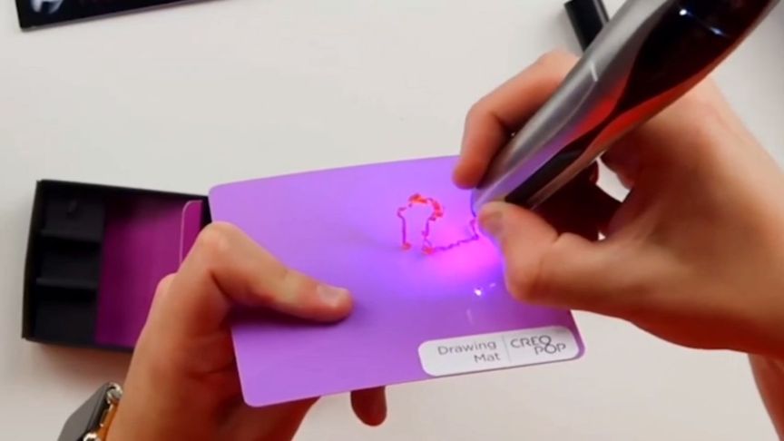 最新黑科技:2020创意3D打印笔-直接“画”出立体形状(中文字幕)