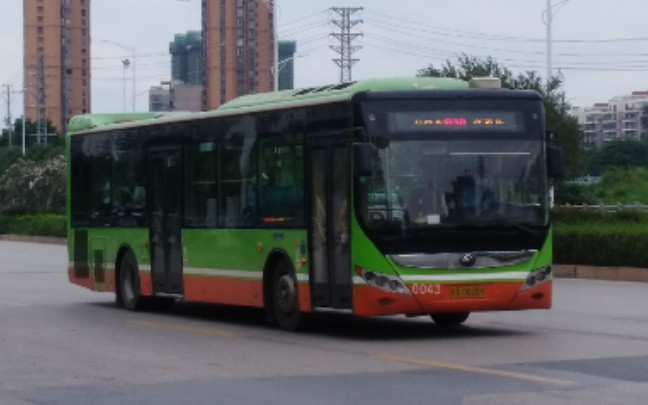 ...车,松正三混动系统】南宁公交集团宇通客车ZK6126CHEVG4运行视频