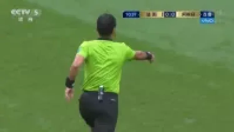 2018年世界杯 1/8决赛 法国VS阿根廷 【花絮】你是真的皮!主裁花式...