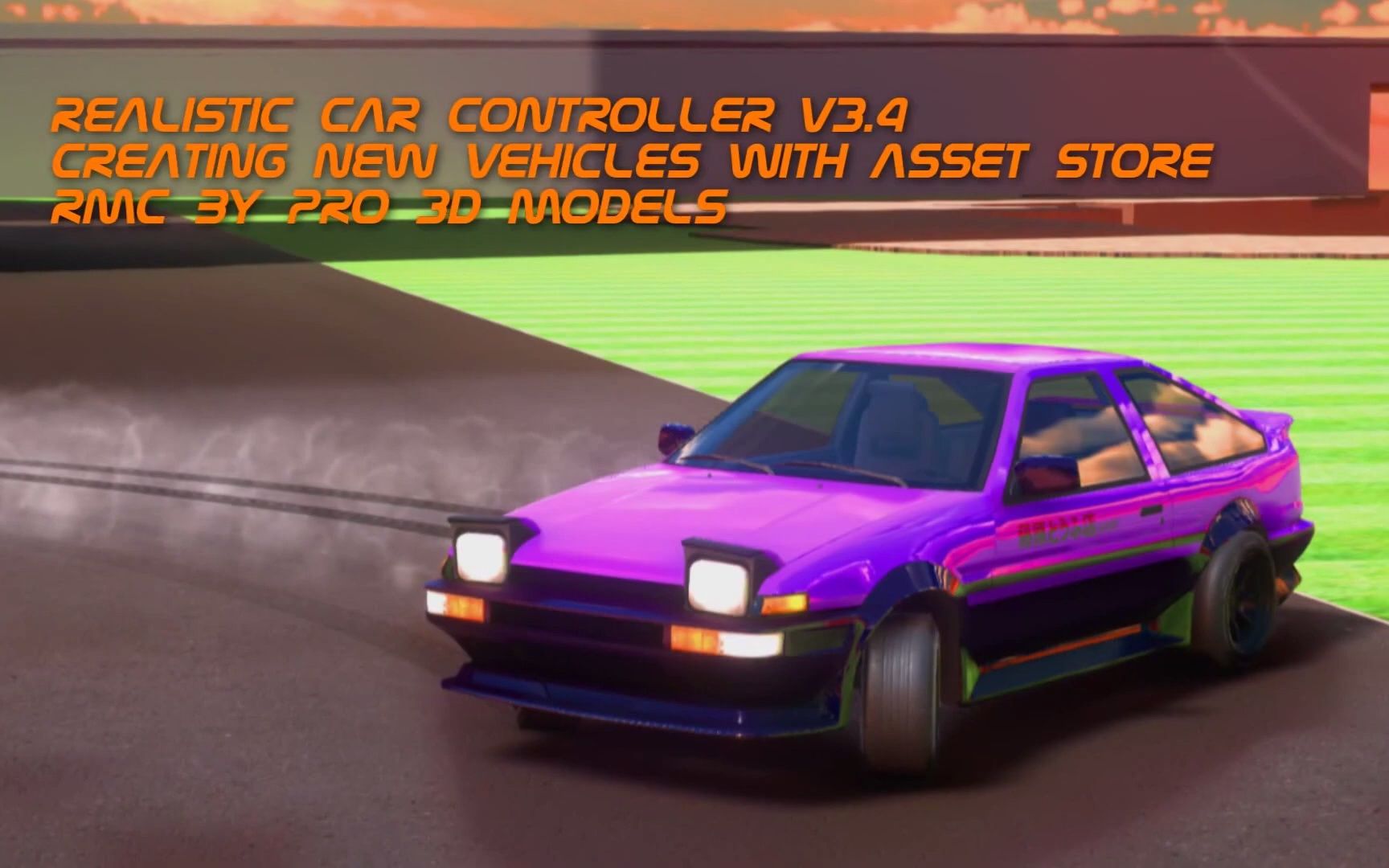 RCC V3.4 使用 Asset Store 创建新车