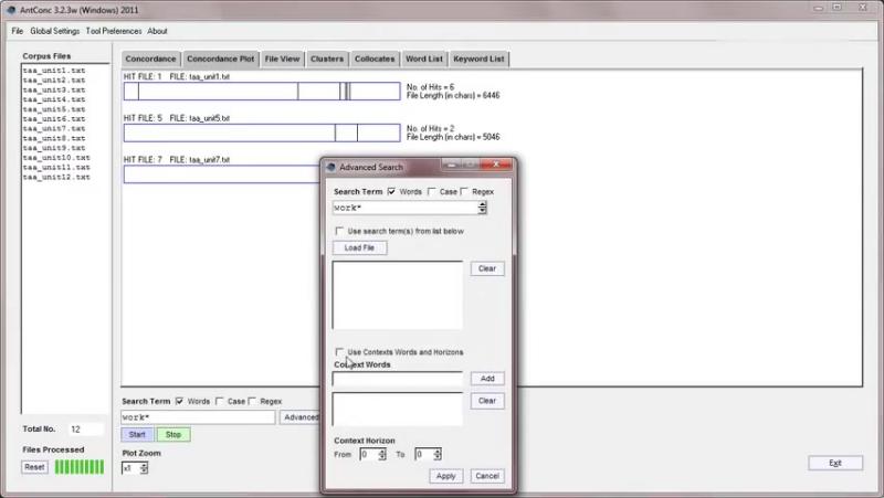 Antconc使用教程 3