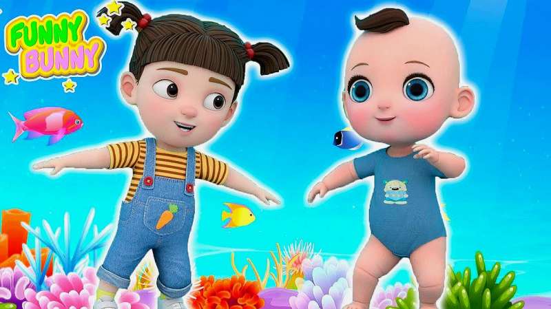 儿童卡通片:快乐家族教你学习做运动