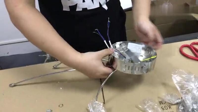 满天星吸顶灯安装视频1