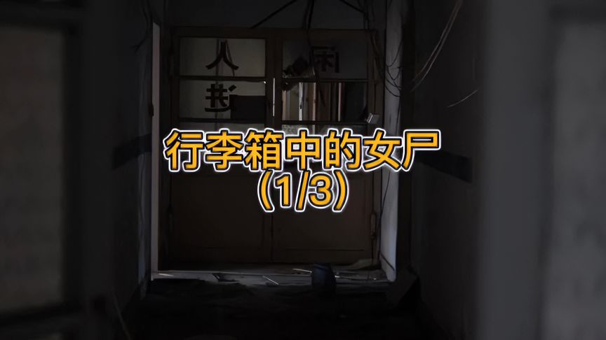 行李箱中的女尸(1)#讲述大案纪实故事 #真实案件记录 #悬疑案件