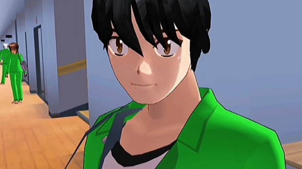 樱花校园模拟器:《沙雕学院》第二集 樱校小短剧