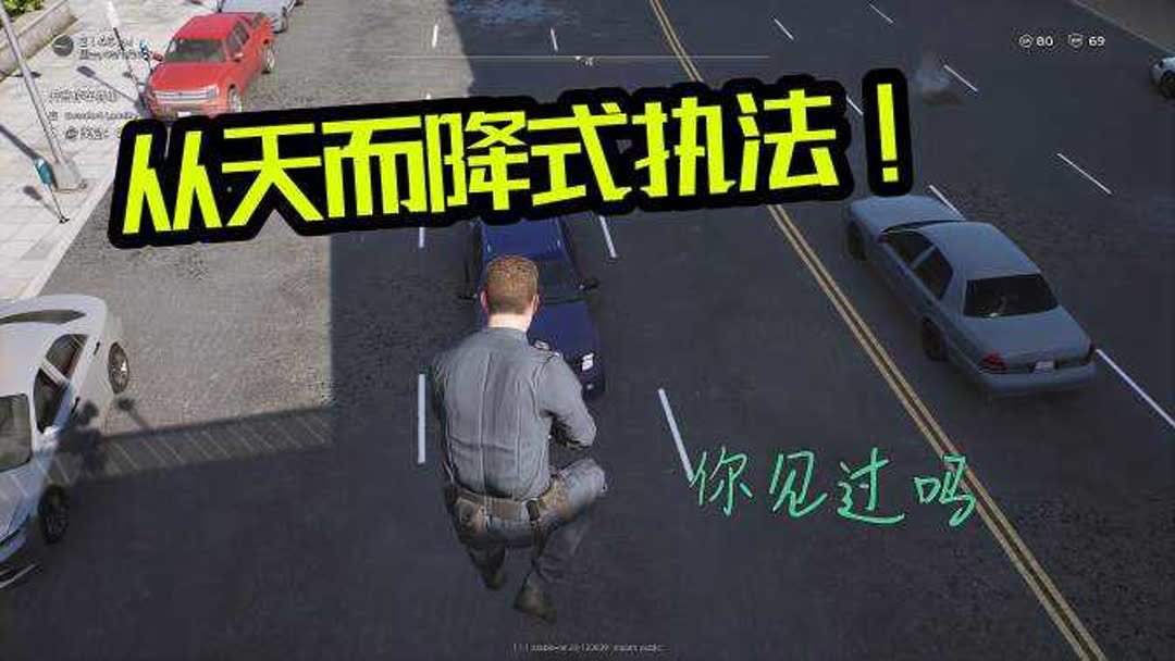 警察模拟器02:"天降神兵"把老哥吓坏了吧!