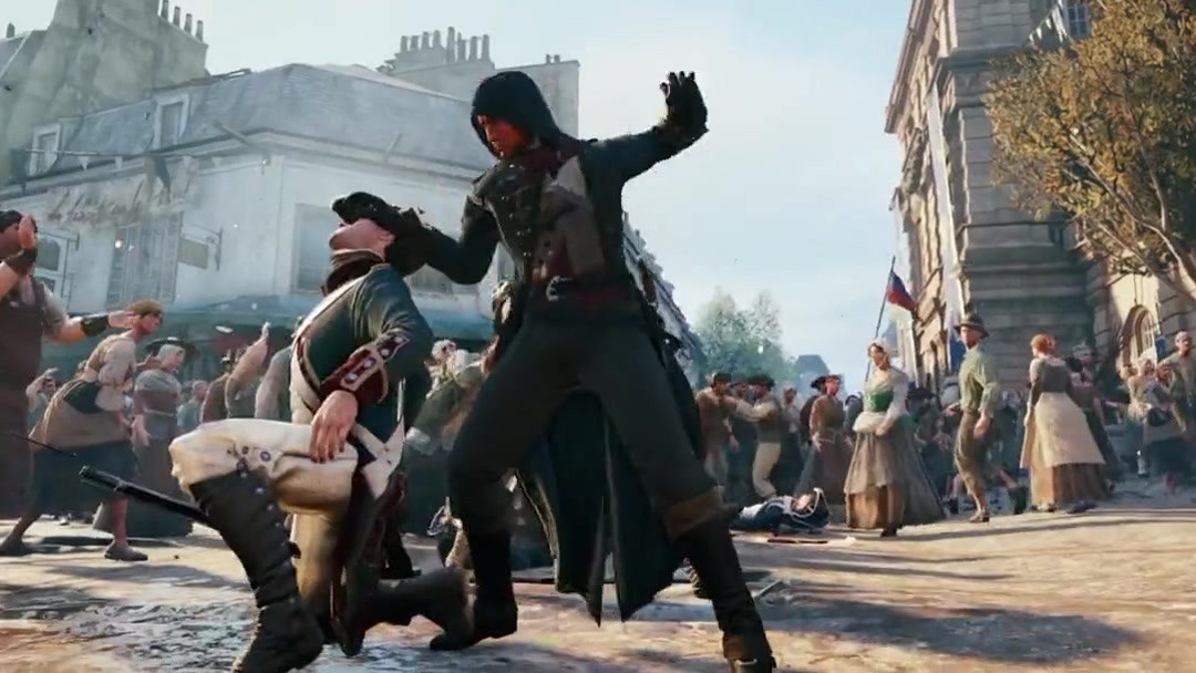 《刺客信条:大革命》在革命背後 宣传片及预告片