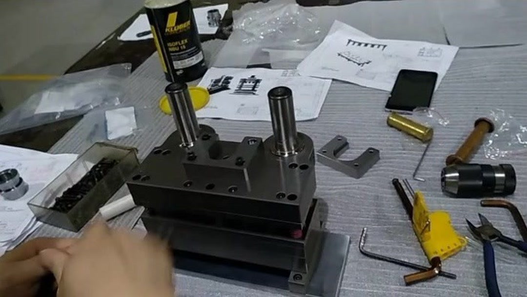 更专业的精密模具装配调试过程 十五年技术保证