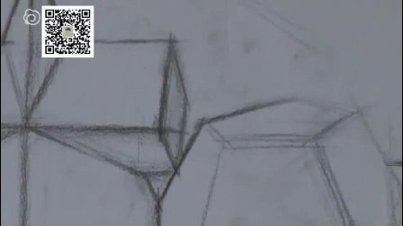 几何体教学儿童绘画教程素描手绘基础头像静物 速写绘画色彩教程...