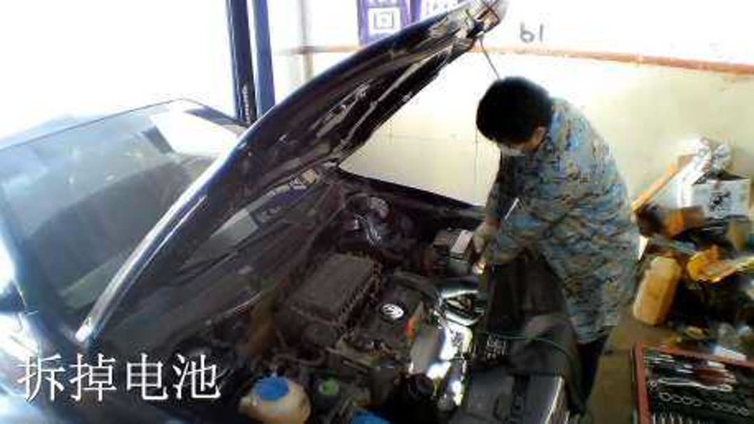 更换朗逸起动机,有工具你也可以换。不难