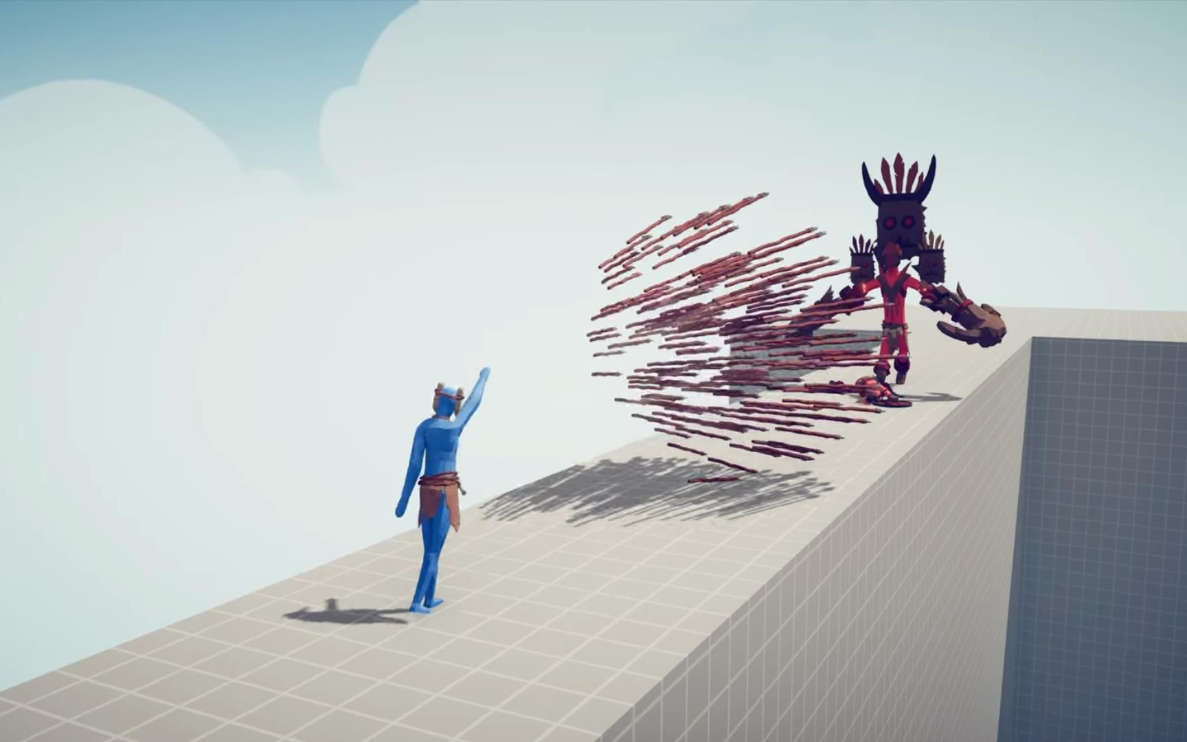 全面战争模拟器:奇葩模组,提基神VS快速神之兵种!