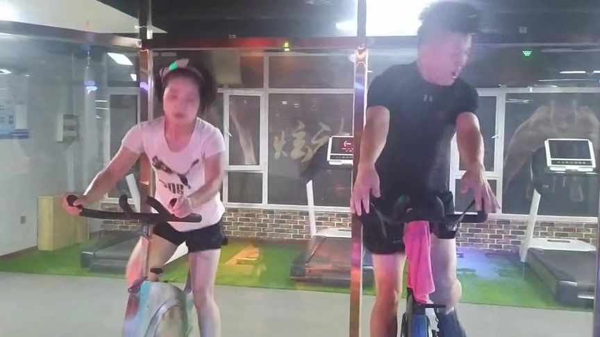 有氧运动#动感单车