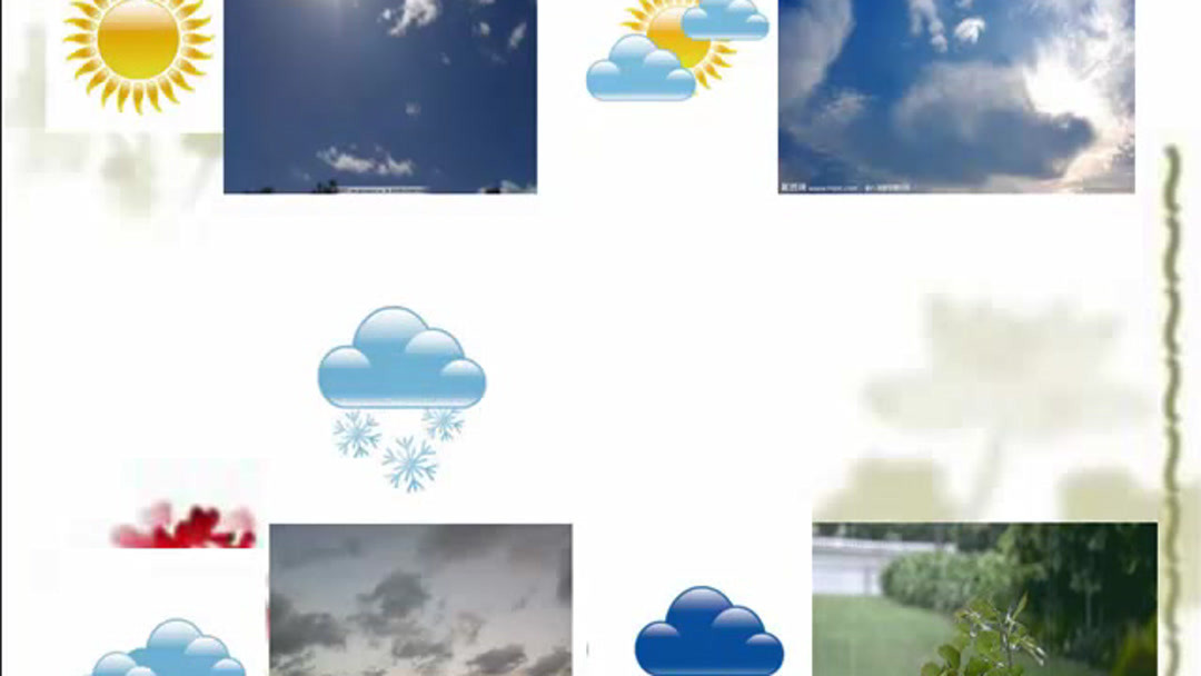 微课堂 中班科学《认识天气预报》 幼儿园中班科学领域活动微课